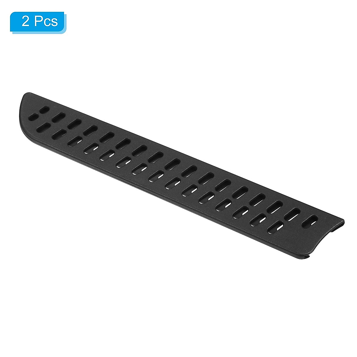 PATIKIL PP Safety Knife Cover Sleeves for 8" Bread Knife, 2 Pack Knives Edge Guard Blade Protector Universal Knife Sheath Portable for Kitchen, Black