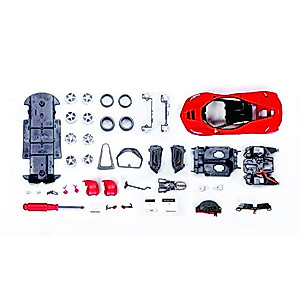Maisto 1:24 Scale Assembly Line LaFerrari Die-Cast Vehicle - Red
