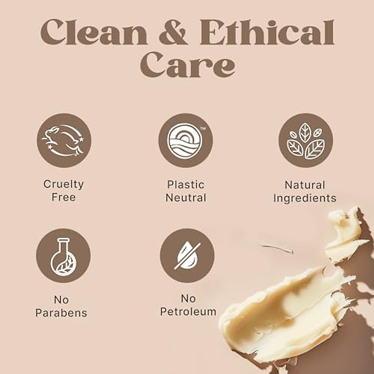 4 Pack Organic Vanilla Bean & Honey Lip Balm - Natural Lip Moisturizer Gifts for Men, Women & Kids