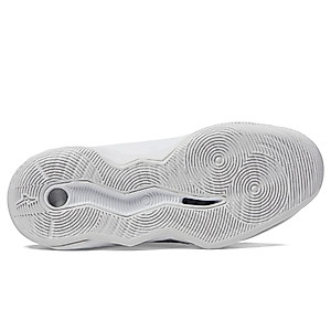 Mizuno Women's Wave Dimension Volleyball Shoe, White-Black, 9.5