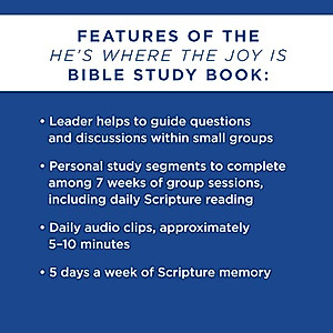 He's Where the Joy Is - Bible Study Book: Getting to Know the Captivating God of the Trinity