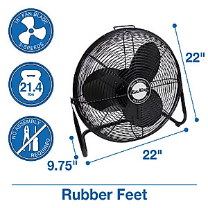 Air King 9218 18-Inch Pivoting Floor Fan