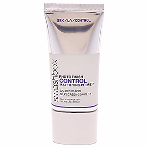 Photo Finish Control Mattifying Makeup Primer with Salicylic Acid - An Oil- Controlling Primer for Matte Looking Skin - Standard, 1.01 fl oz