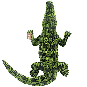 JESONN Realistic Soft Plush Animals Stuffed Toys Crocodile for Kids' Pillow and Gifts,43.3 Inches or 110CM,1PC