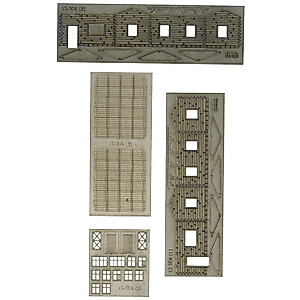 Bachmann Industries Laser Cut Cottage Kit (2 Pack)