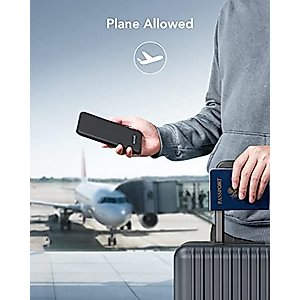 Charmast USB C Power Bank, 26800mAh Portable Charger USB C, Slim Thin 3A High-Speed Battery Pack Type C with 3 Input & 4 Output Compatible with iPhone, iPad, Samsung, Pixel More