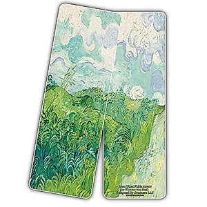 Creanoso Famous Classic Art Series 5 Bookmarks (60-Pack) – Van Gogh, Claude Monet, Auguste Renoir – Classical Art Inspiring Impressions – Great Bookmarker Collection for Men, Women, Teens, Artists