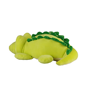 Avocatt Green Alligator Plushie Toy - 12 Inches Stuffed Animal Plush Gator - Plushy and Squishy Crocodile with Soft Fabric and Stuffing - Cute Toy Gift for Boys and Girls