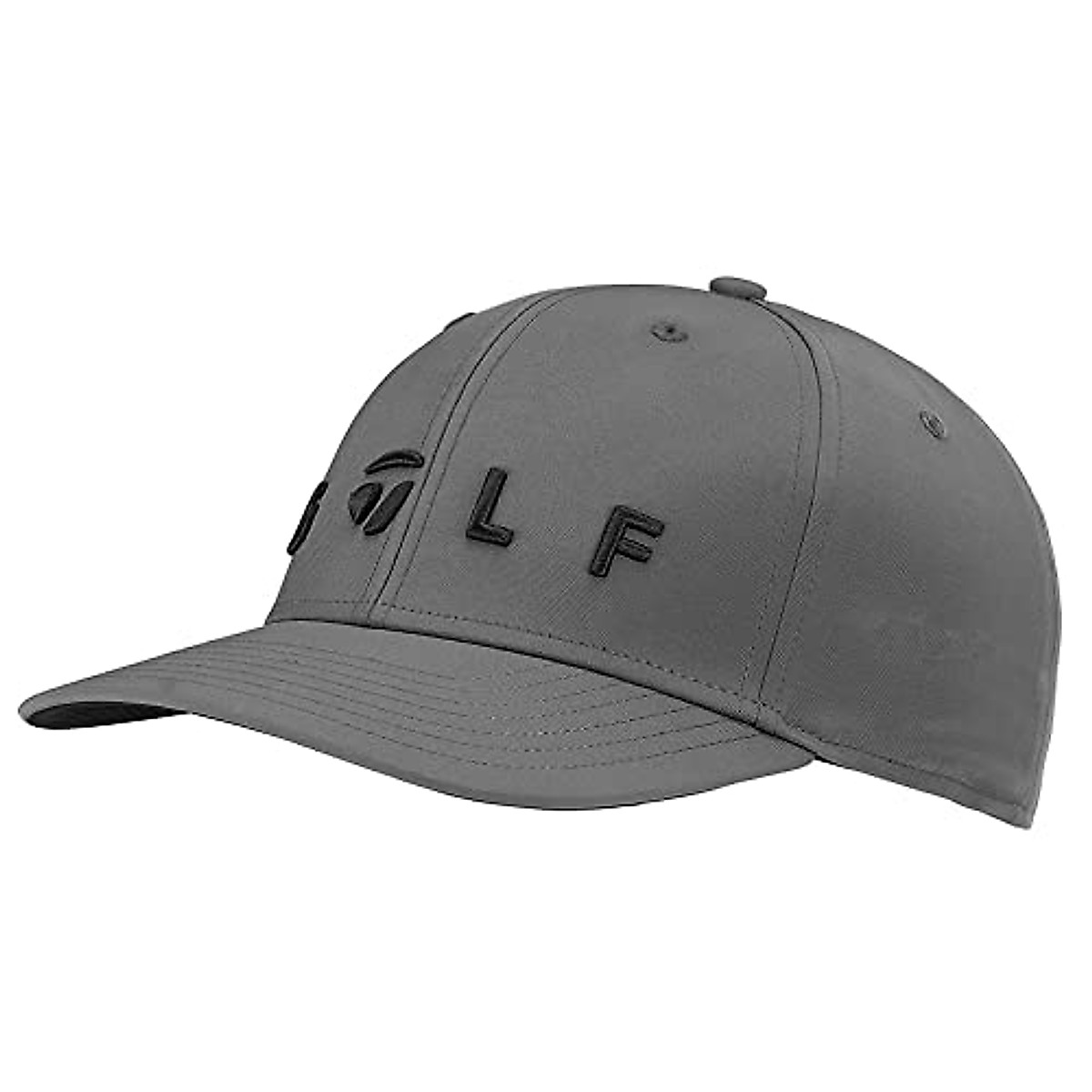 TaylorMade Golf Standard Lifestyle Logo Hat, Charcoal, Medium