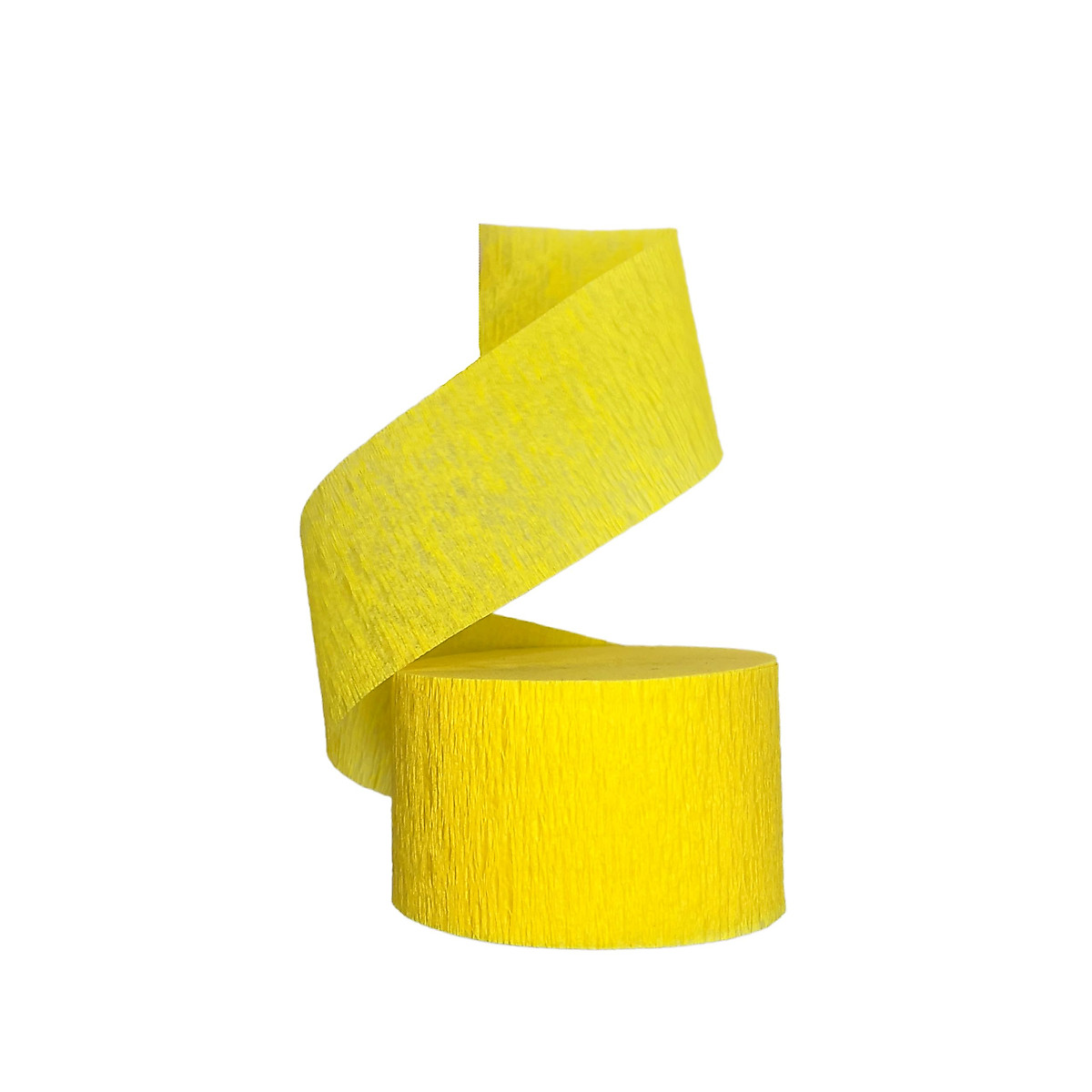 Red and Gold Yellow Crepe Paper Streamers (2 Rolls Each Color) USA-Made