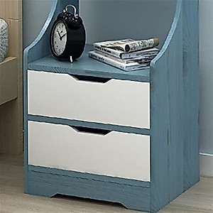 HIGOH Bedside Table Simple Bedside Cabinet Modern Bedside Cabinet Storage Cabinet Simple Bedroom Bedside Cabinet Small Cabinet