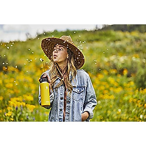 HYDRO FLASK - Travel Coffee Flask 354 ml (12 oz) - Vacuum Insulated Stainless Steel Travel Mug with Leak Proof Flex Sip Lid - BPA-Free - Wide Mouth - Stone