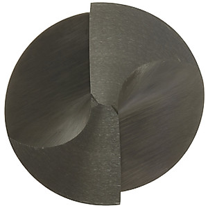 YG-1 - 0201L High Speed Steel NC Spotting Drill Bit, Uncoated (Bright), Straight Shank, Slow Spiral, 90 Degree, 5/16" Diameter x 3-7/64" Length (Pack of 1)