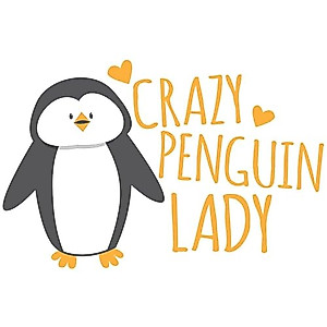 CafePress Crazy Penguin Lady Stainless Steel Travel Mug 20 oz. Insulated Stainless Steel Coffee Tumbler