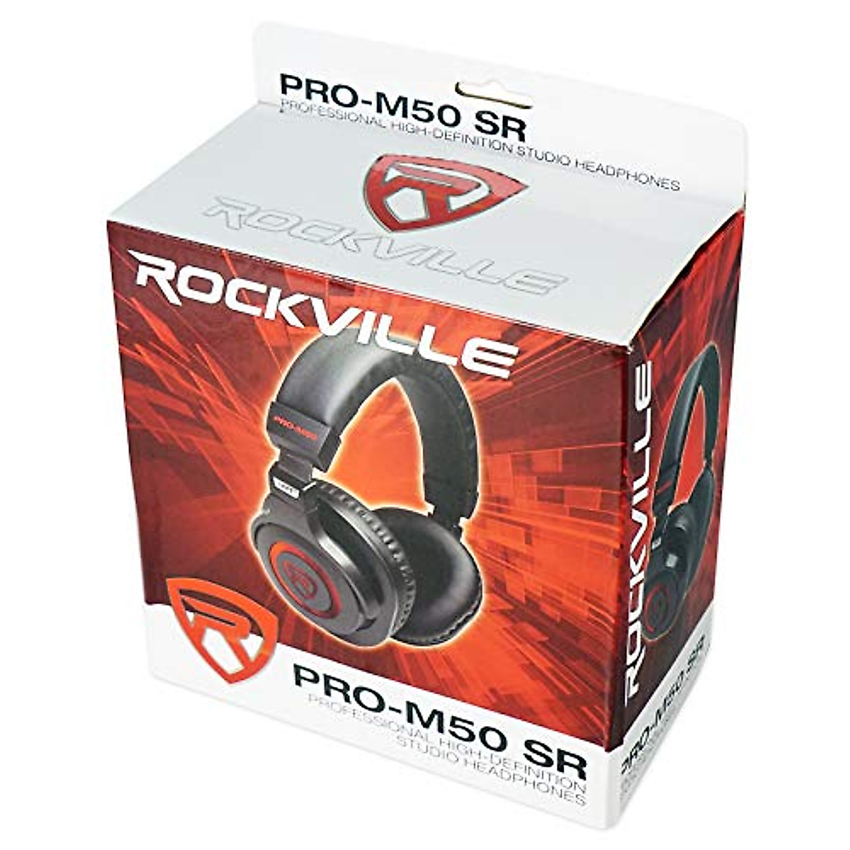 Studio Bundle w/4 Rockville PRO-M50 SR Headphones+4 Channel Headphone Amplifier