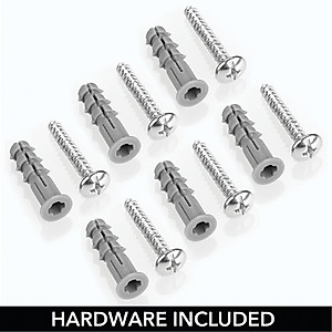 mDesign Metal Towel Shelves – Towel Rack for The Bathroom with 6 Compartments – Practical Bathroom Accessories for Both Large and Small Towels – Silver