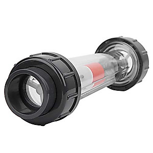 LZS-32（D）Liquid Flowmeter 0.4-4 Tube Type Liquid Flowing Meters Plastic Flat Interface Waterflow Controllers Transparent Water Rotameter Hydraulic Valve Fittings