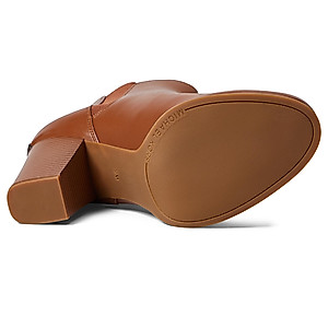 Michael Kors Evaline Heeled Bootie Luggage 7 M