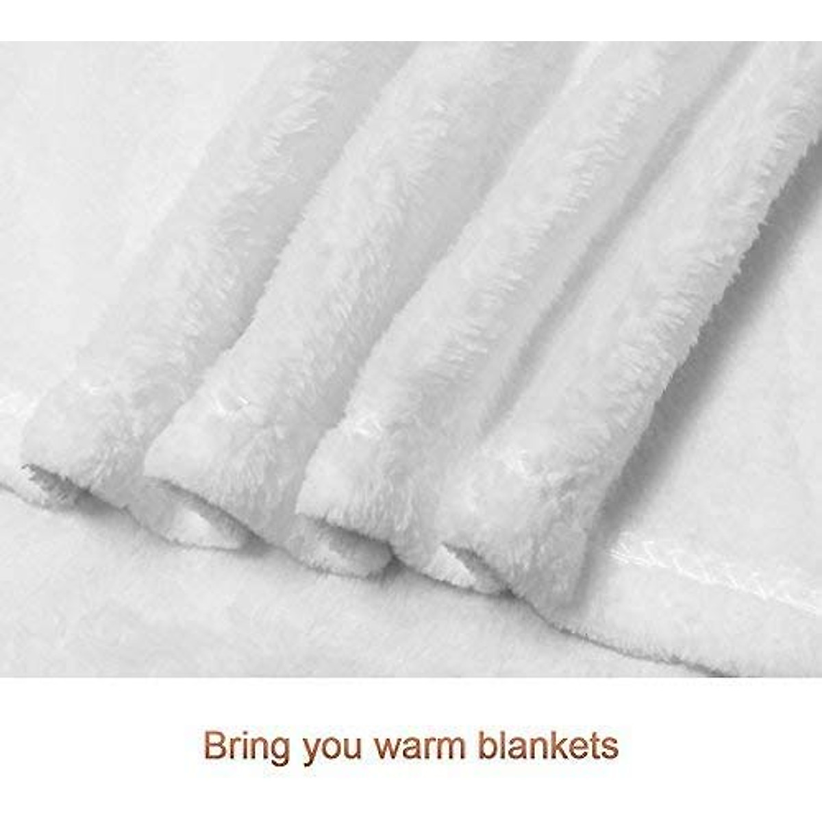 HommomH Mandarin Duck Blanket 60"x80" Lake Animal Soft Fluffy Fleece Throw for Sofa Bed