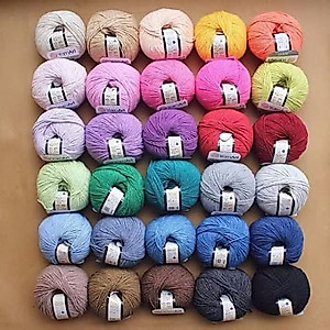 Yarn ArtYarnart Jeans Yarn, Amigurumi Cotton Yarn, Cotton Yarn Crocheting, Knitting Yarn, amigurumi Cotton Yarn, Turkish Yarn, 55% Cotton – 45% PAC (Poliacrylic) Color (47)