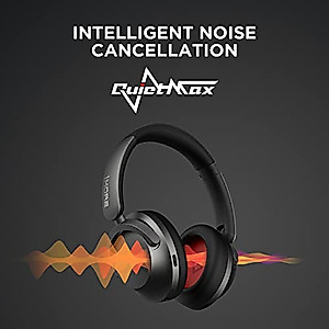 1MORE SonoFlow Active Noise Cancelling Headphones, Bluetooth Headphones with LDAC for Hi-Res Wireless Audio, 70H Playtime, Clear Calls, Preset EQ Via App