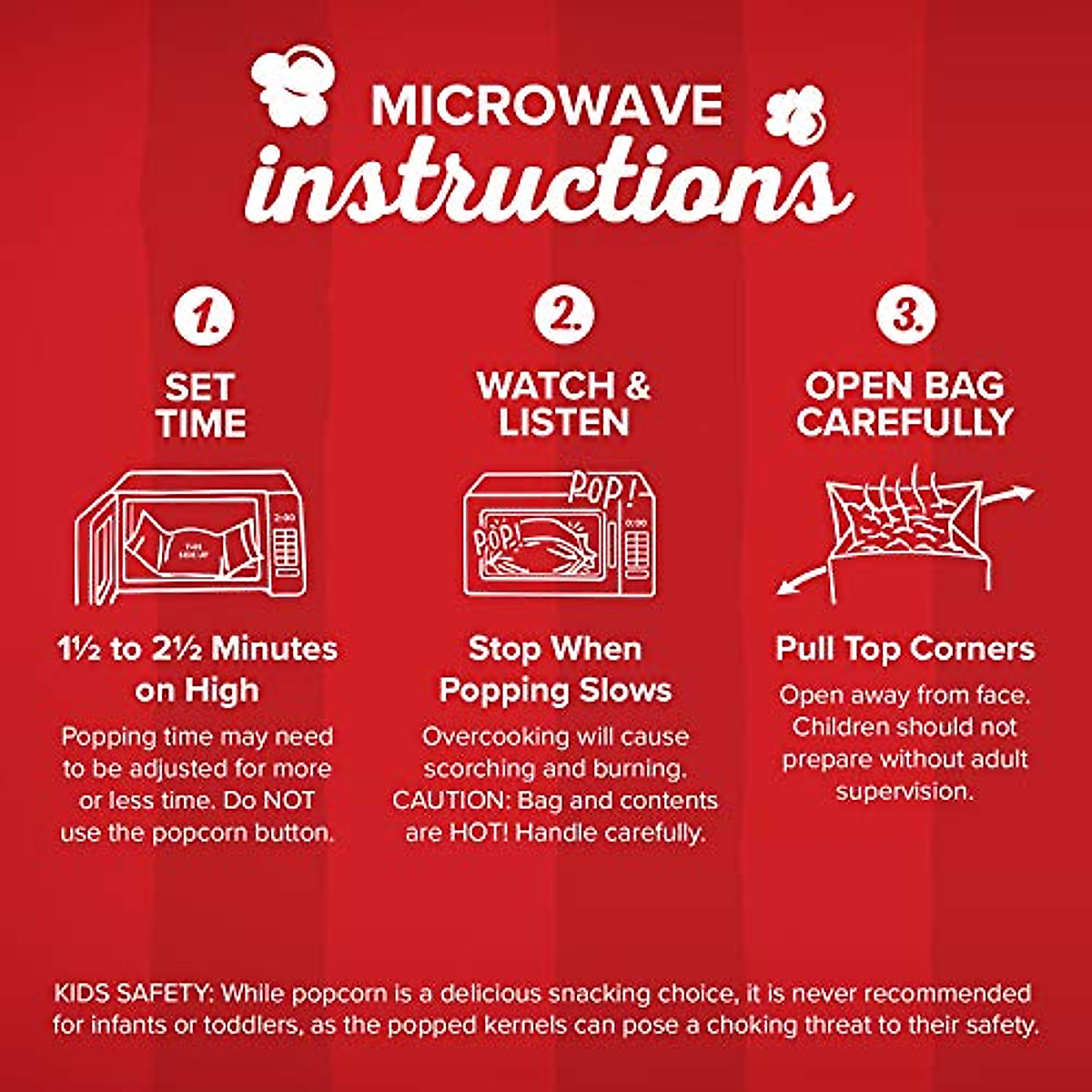 Orville Redenbacher's Movie Theater Butter Microwave Popcorn, 3.29 Ounce Classic Bag, 12-Count