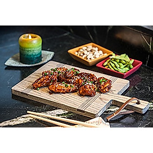 J.K. Adams 1761 Collection Ash Cutting/Serving Board, Rectangular