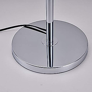 beaysyty Modern Style Crystals Floor Lamp Chrome Finish and Plentiful Crystals for Reading Corner Lamp for Office Cafe,Den,Living Room Bedroom - 3 Lights