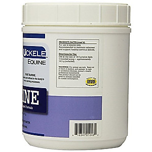 Uckele Taurine Horse Supplement - Calmative Support Formula for Horses - Equine Vitamin & Mineral Supplement - 2 pound (lb)