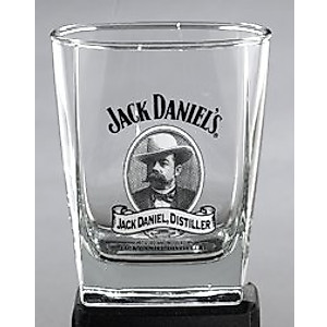 Jack Daniel's Double Old Fashioned Glass DOF Set of 4