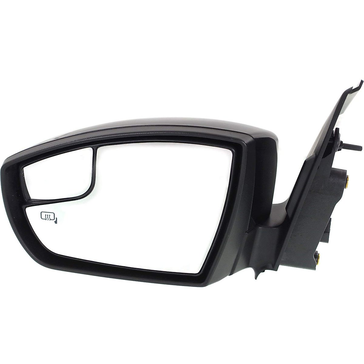 Kool Vue Driver Side Power Heated Mirror for Ford Escape 2013-2016 With Signal Light, Memory & Puddle Lamp; Without Blind Spot Light Paintable