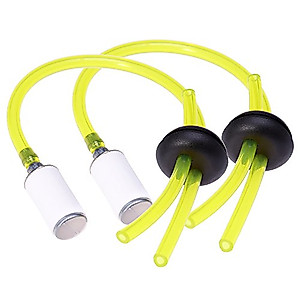 Saihisday Fuel Line 2 Hole Grommet Assembly 3004105 300494 30047 for Earthquake Auger MC43 E43 (Pack of 2)