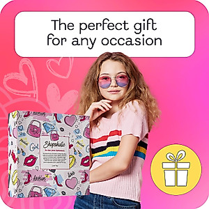 SCENTED THINGS Shopaholic Perfume Set for Teen Girls, Kids Perfume for Girls 8-12 & Teens, Fashion Collection 4 Handbag-Shaped Perfume Spray Bottles