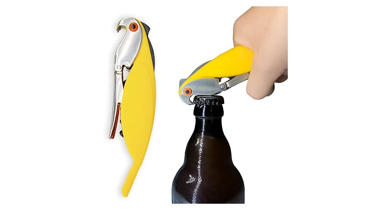 Parrot Beer Bottle Opener - Fun Gift for Everyone