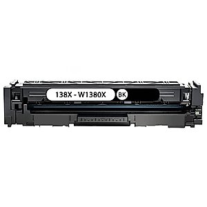 Technica Brand Compatible Replacement 138X / W1380X Toner Cartridge for Use in HP Laserjet Pro 3001, 3001dw, 3001dwe, MFP 3101fdw, MFP 3101fdwe - with New Chip
