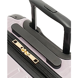 Karl Lagerfeld Paris Women's Carryon Spinner Wheels Hardside, Lilac, One Size