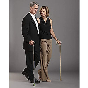 Switch Sticks Walking Cane for Men or Women, Foldable and Adjustable from 32-37 Inches, FSA and HSA Eligible, Huntington
