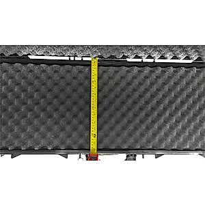 A&N TRIMEX Airsoft Rifle Case - Fits Rifles up to 42 Inches - Sturdy, Crushproof, Padlockable - High-Quality Polymer