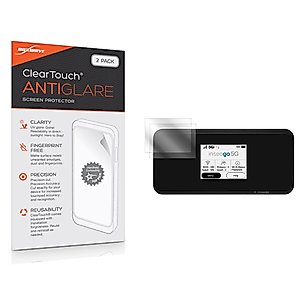 BoxWave Screen Protector Compatible with Inseego MiFi M2100 - ClearTouch Anti-Glare (2-Pack), Anti-Fingerprint Matte Film Skin for Inseego MiFi M2100, Inseego MiFi M2100, M2000