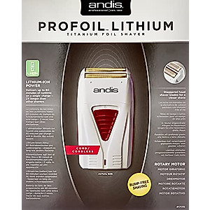 Andis TS-1 Gold Titanium Foil Shaver