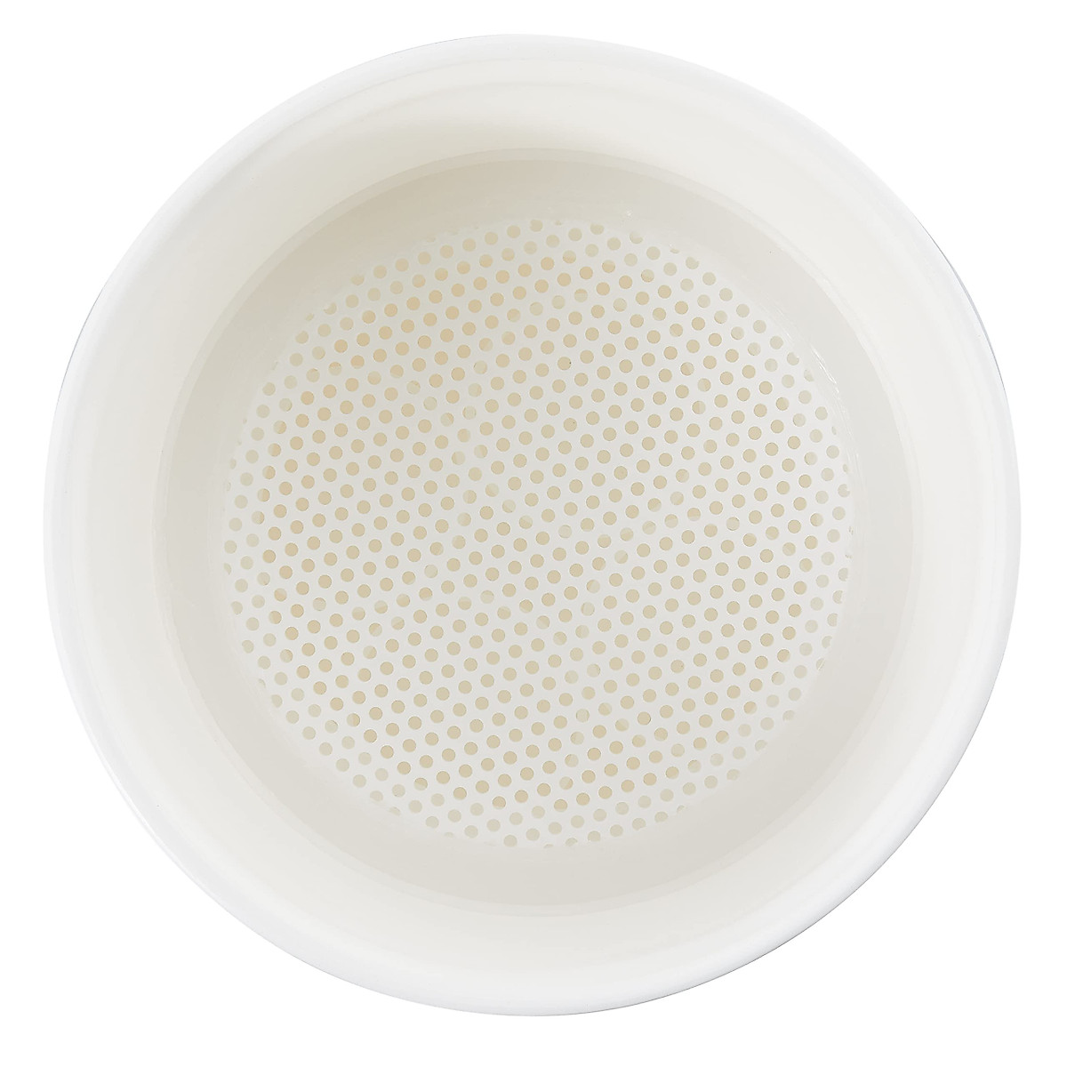 SP Bel-Art Polyethylene Buchner Table-Top Funnel with Perforated Removable Plate; 10.25 in. I.D, 8 in. Height (H14627-1260), White