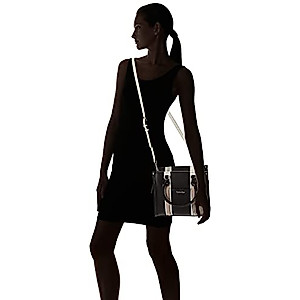 Calvin Klein Beckah Novelty Crossbody, Black/Goat