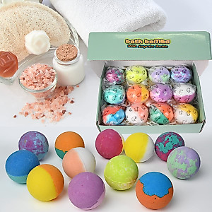 Bath Bombs for Kids with Surprise Inside, 9 Pack Pull-Back Cars Organic Rich Foam Color Bubble Set with 3 Multifunctional Vehicles, Gentle and Kids Safe for Boys Girls Birthday Christmas
