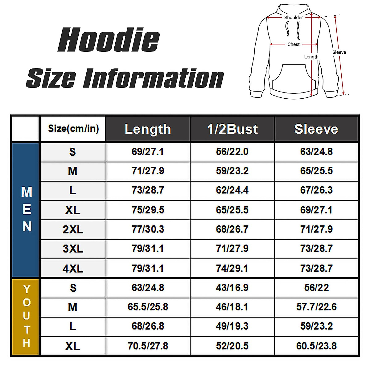 Custom Men's Hoodies Football City Gifts for Men Women Youth Name & Number Fans Hooded Pullover Sweatershirt
