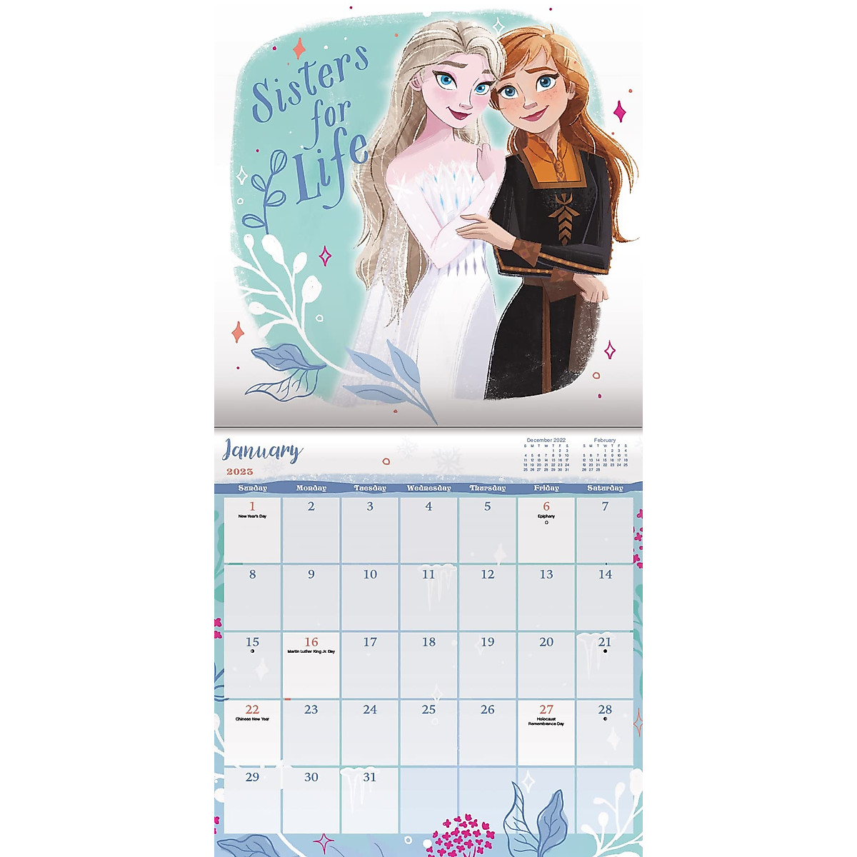 2023 Disney Frozen Wall Calendar