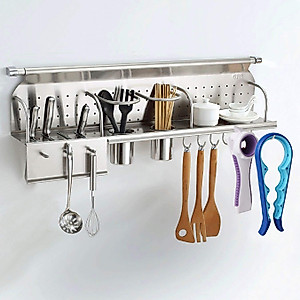 MEYUEWAL 5-in-1 Multi-Functional Bottle, Jar, and Can Opener with Silicone Handle for Children, Elderly, and Arthritis Sufferers (Blue)