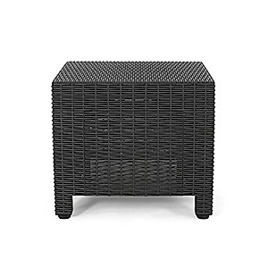 Christopher Knight Home 311164 Outdoor Conversation Sets, Dark Gray + Gray