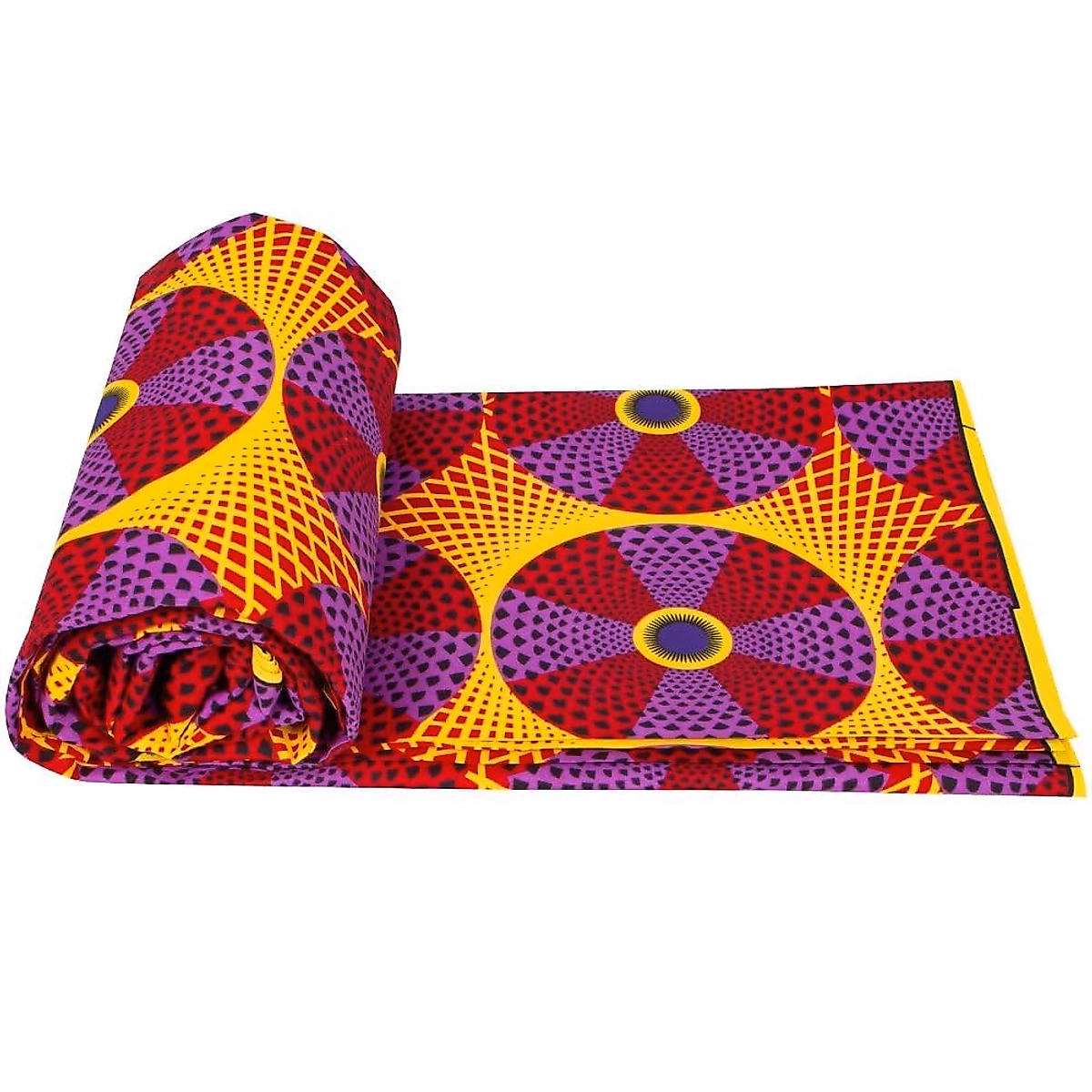 6 Yards African Fabric Polyester Material Tissu Craft DIY Ankara Wax Prints Fabrics for Sewing