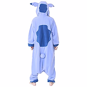 SAZAC Stitch Kigurumi - Onesie Jumpsuit Halloween Costume
