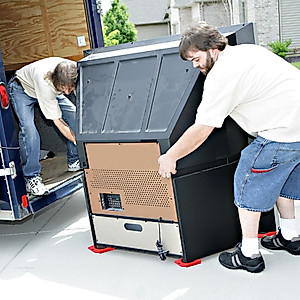 Generic Adjustable Furniture Lifter | Portable Furniture Lifter | Furniture Lifting Tool | Furniture Move Roller Tools with 4 Wheels for Easily Redesign and Rearrange Living Space, five piece set